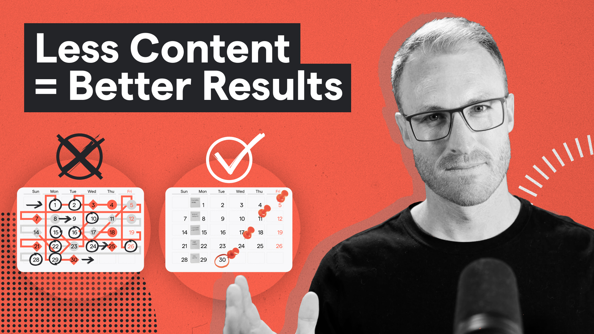 Create LESS Content to Get Better Results / Cosmic